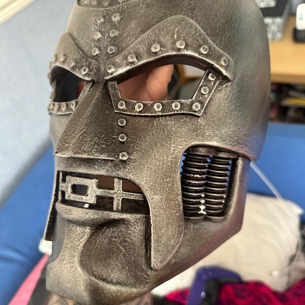 Cat Animal Skull Hand Painted Horror Gaming Mask 3D Printed Prop ...