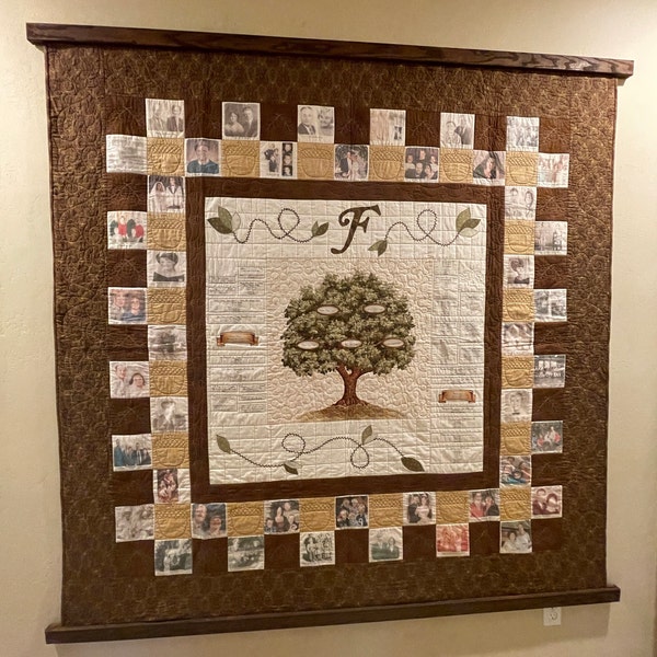 Custom Size Quilt Hanger Frames - Wood Hanging Frame for Quilts ...