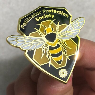 Honey Bee Pin Honey Pin Honey Comb Pin Enamel Pin Bee - Etsy