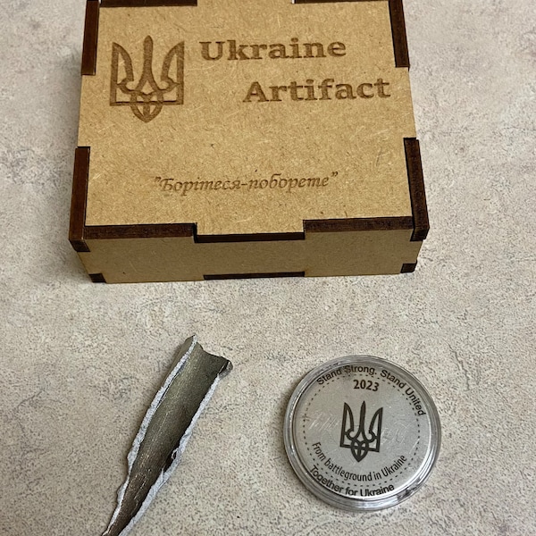 Destroyed T90 Tank Token, Mini Token-tag of Russian Combat Tank Made of ...