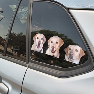 Custom Pet Sticker Die-cut Dog Decals for Car Cat Laptop - Etsy