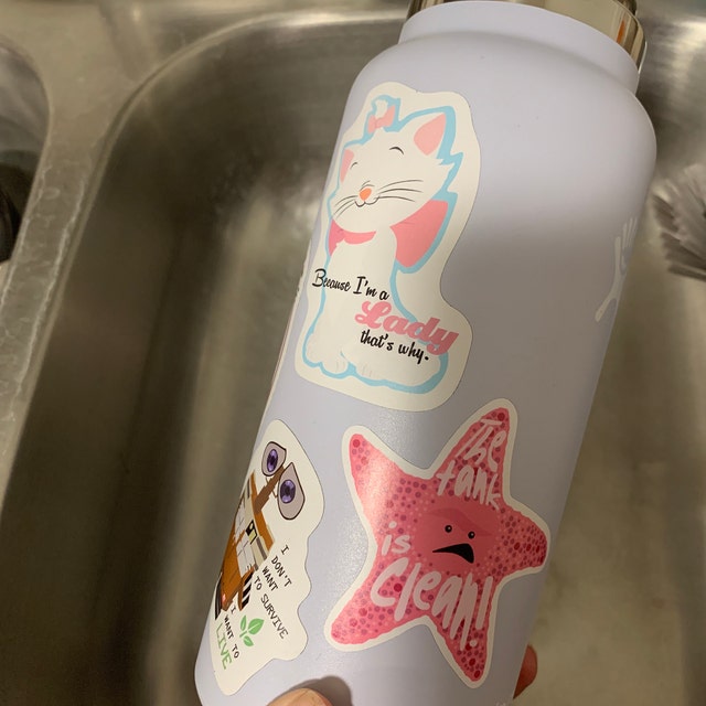 Peach Finding Nemo Tank Is Clean