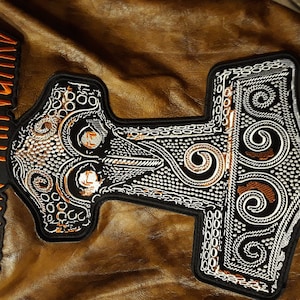 MEDIEVAL KNIGHT Large Back Patch for Custom Biker Vest - Etsy