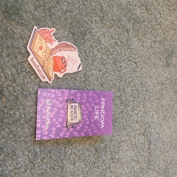 Fanfic Pin, Fandom Enamel Pin, Anime Enamel Pin, Fanfic Reader Enamel ...