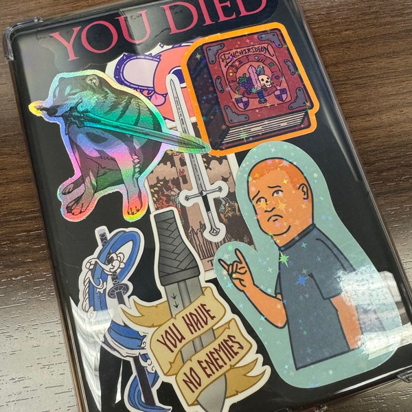 You Died Sticker - Etsy