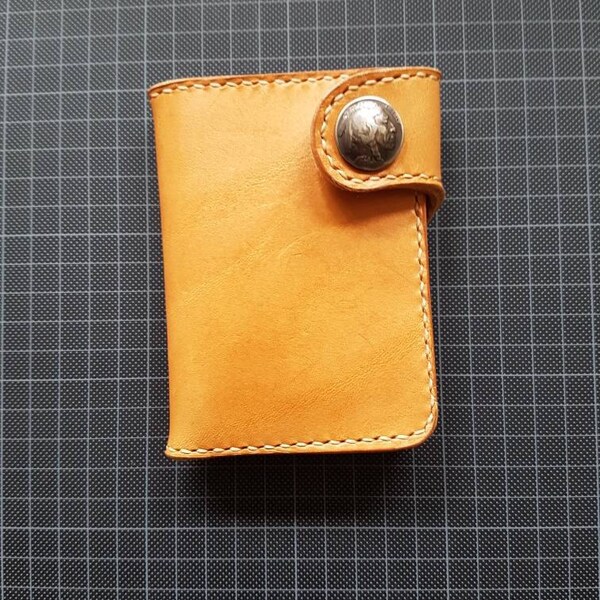 Leather Vertical Snap Wallet Acrylic Template Set - Leathercraft ...