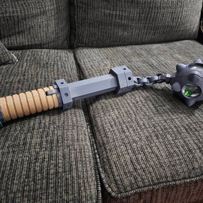 Dice Morning Star / Flail 3D Printed Dice Roller for TTRPG and LARP - Etsy