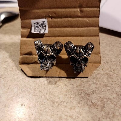 2 Metal License Plate Custom Bolts,middle Finger,flip Off,screw ...