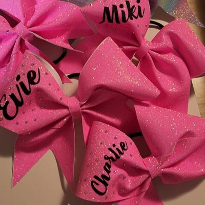 Printable Cheer Bow Template and Loop Graphic Placement Guide PDF ...