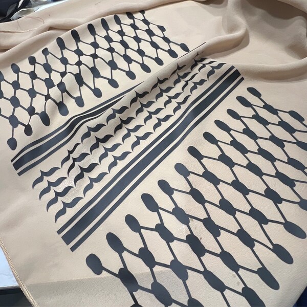 Nashmiyeh Arabic Calligraphy - Jordanian Girl With Red Kufeya Scarf ...