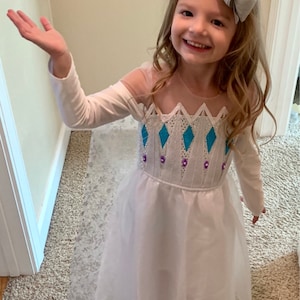 Frozen 2 Dress, Frozen Elsa Purple Dress, Frozen Elsa Night Gown ...