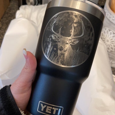 Whitetail Deer Yeti 20oz Tumbler Insulated Tumbler Gift for Him Deer ...