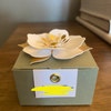 Sage Favor Boxes With Flower Decor for Wedding, Bridal Party, Baptism ...