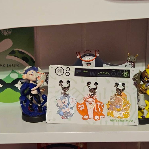 Splatoon Hotlantis AGT Posters Agent 3, 4, 8, New 3, Octavio, Grizz ...