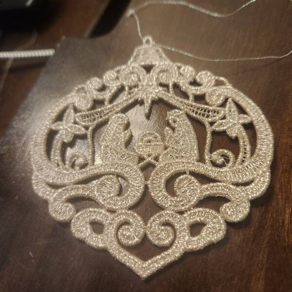 FSL Nativity Ornament - Free Standing Lace Machine Embroidery Designs ...