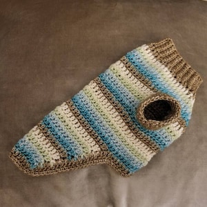 Lurcher/whippet Pdf Crochet Jumper Pattern 24 Inch - Etsy