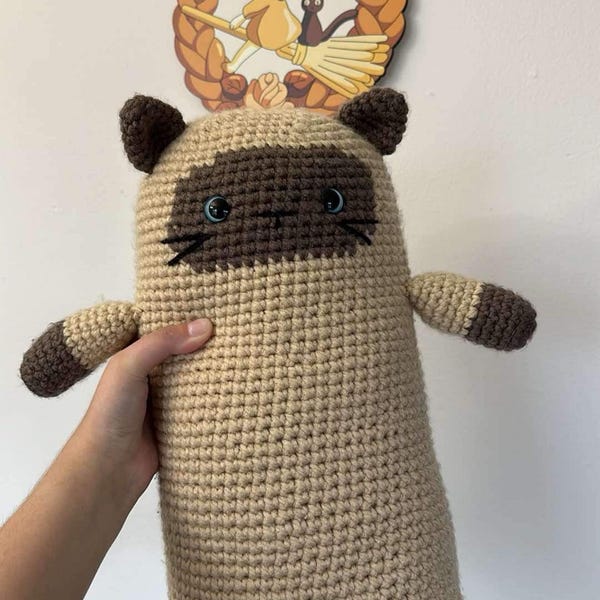 Big Long Cat Crochet Pattern. Create You Own Big Long Cat Amigurumi ...