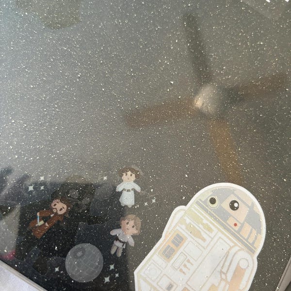 R2D2 Holographic Droid Sticker/ Star Wars Disney Laptop Stickers/mickey ...