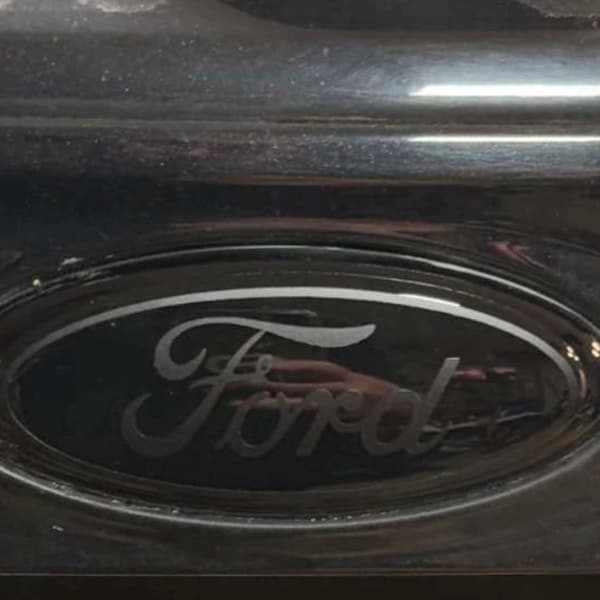 Set of 3 Gel Coated Ford Logo Gel Coated Emblem Overlays Fiesta / Focus ...
