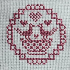 Quirky Quaker Snail PDF Pattern Cross Stitch Darling & | Etsy