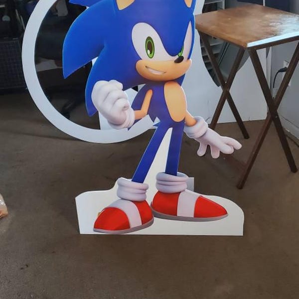 Sonic Character Cardboard Cutouts - Sonic Party Decorations - Take Your ...