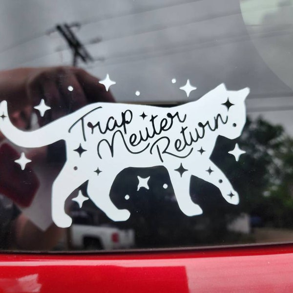 Trap, Neuter and Return (TNR) Decal (ON SALE) | Application ...