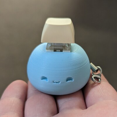 Cute Fidget Mechanical Keyboard Lover, 3D Printed, Keychain - Etsy