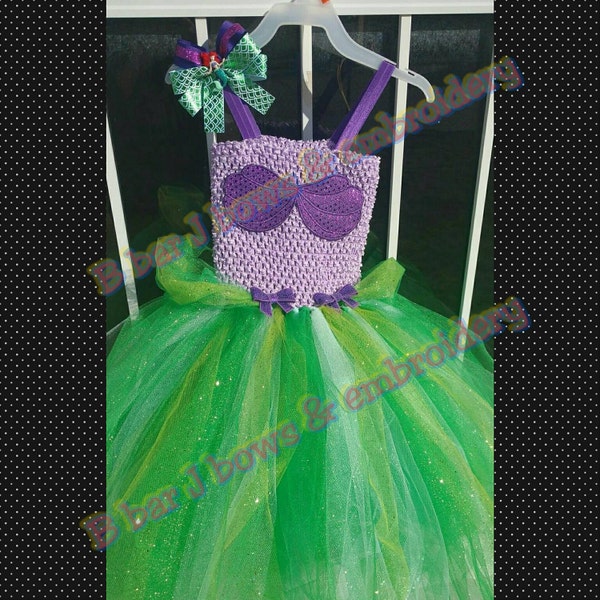 The Little Mermaid Ariel's Clam Shell Bodice Digital Embroidery Machine ...