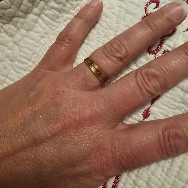 Copper Cuff Bracelets, Handmade, Hammered Air Chasing, Antiqued Copper ...