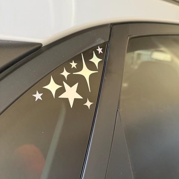 Stars and Sparkle Decal Sticker Sheet Car Girl Decals Cute Decals Gift ...