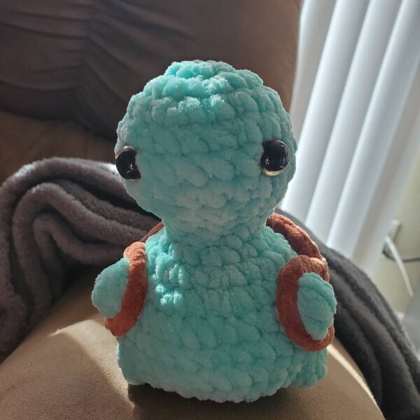 Trunk the Trendy Turtle, NO-SEW Crochet Amigurumi PDF Pattern, Inc ...