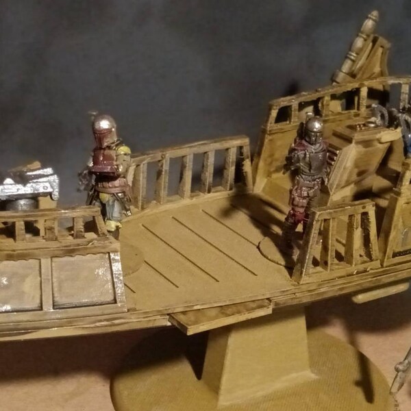 Dnd Sci-fi Pirate Skiff Star Wars Legion Spacecraft Spaceship Alien ...