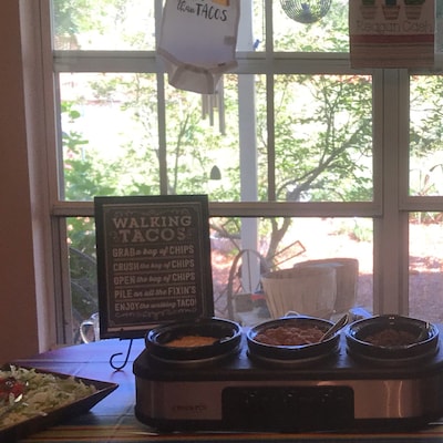 Walking Taco Bar Sign Walking Taco Sign Printable Wedding Taco Bar Sign ...