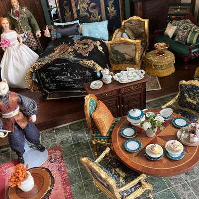 Miniature Antiques & Junque Aged and Grungy PAPER Sign - Etsy