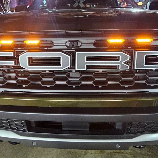 2015-2020 Ford F-150 Paramount Raptor Style Aftermarket Grille Letter ...