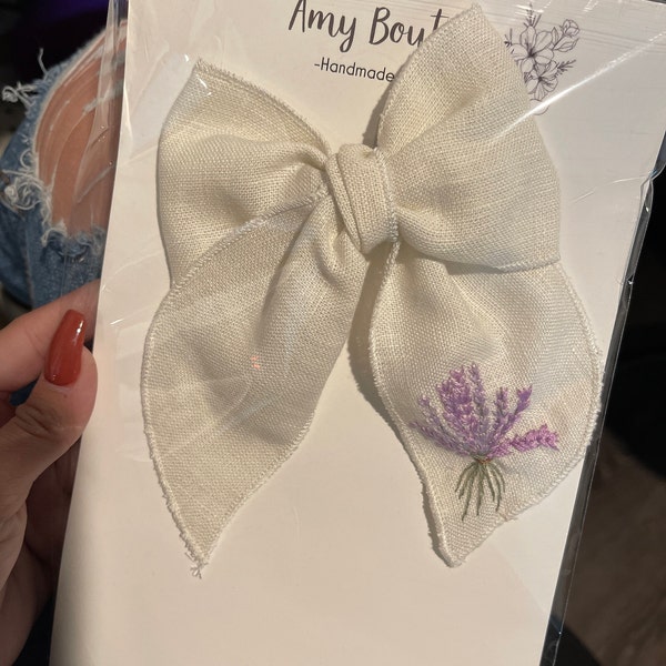 Disney Princess Fable Bows | Princess Floral Bow - Etsy