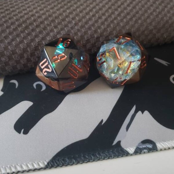 Dice Set Skull Sharp Edge, D&D Dice Set for Dungeons and Dragons D and ...