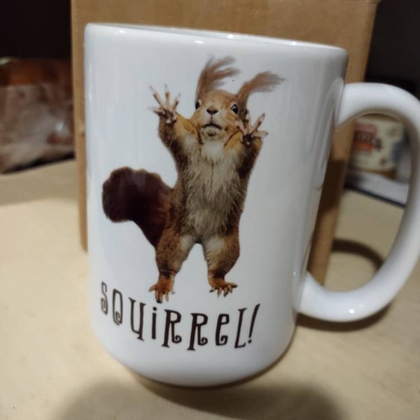 Squirrel Gifts, Squirrel Mug, ADHD Funny Mug, Squirrel Lover Gift ...