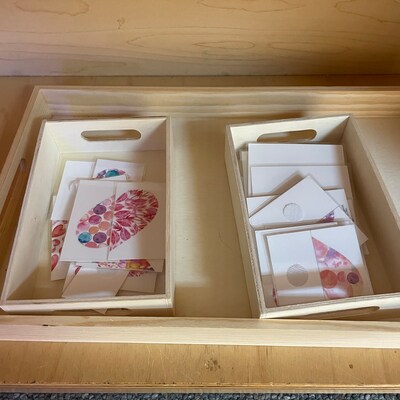 SPIDERS Magnifying Matching Game Montessori at Home Using Magnifying ...