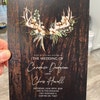 Longhorn Baby Shower Invitation Aztec Bull Skull Invitations Rustic ...
