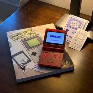Custom GBASP IPS Modded Gameboy Advance SP Backlit Screen - Etsy