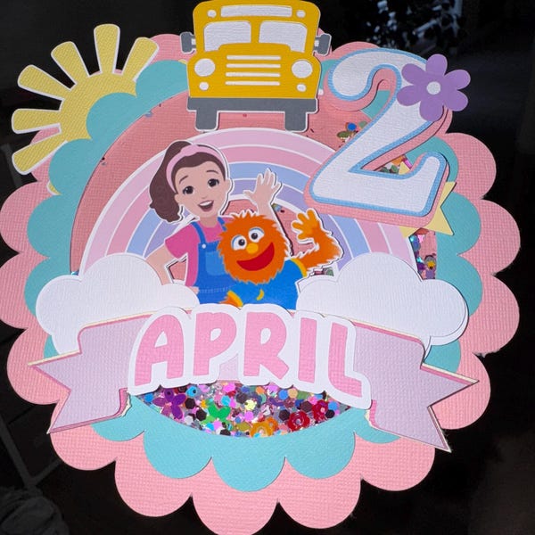 Miss Rachel High Chair Banner, Ms Rachel Birthday Decorations - Etsy