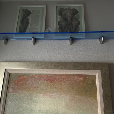 Perspex/acrylic Coloured Shelves Blue Neon for Interiors - Etsy