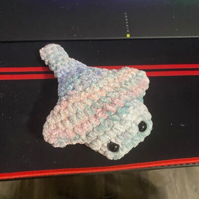 Mini Crochet Stingray Pattern, No Sew, Quick Make - Etsy