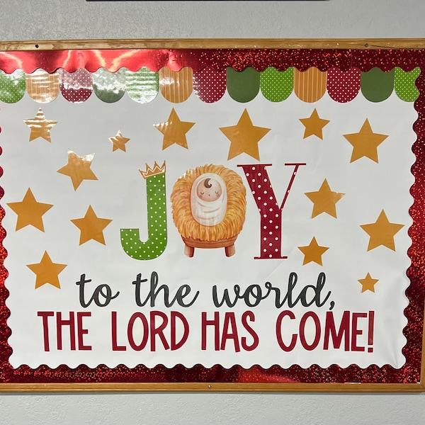 Lent Bulletin Board-church Bulletin Board-christian Classroom- From ...