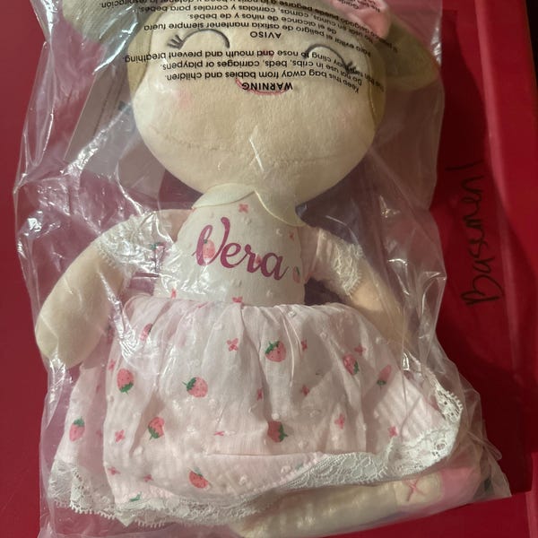 Personalized Dolls Custom Baby Doll Baby Shower Gift First Baby Doll ...