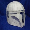 Mando Helmet Pepakura PDF & PDO Templates for Foam Cosplay star Wars ...