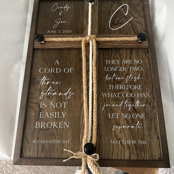 A Cord of Three Strands | What God Joined Together | Trinity Braid ...