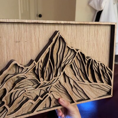 Digital Files-bloom-cricut SVG-CNC Laser Cut Multilayer 3D - Etsy