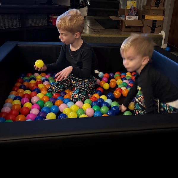 Colorful Plastic Pit Balls for Kids Pool Soft Ocean Balls Eco Friendly ...